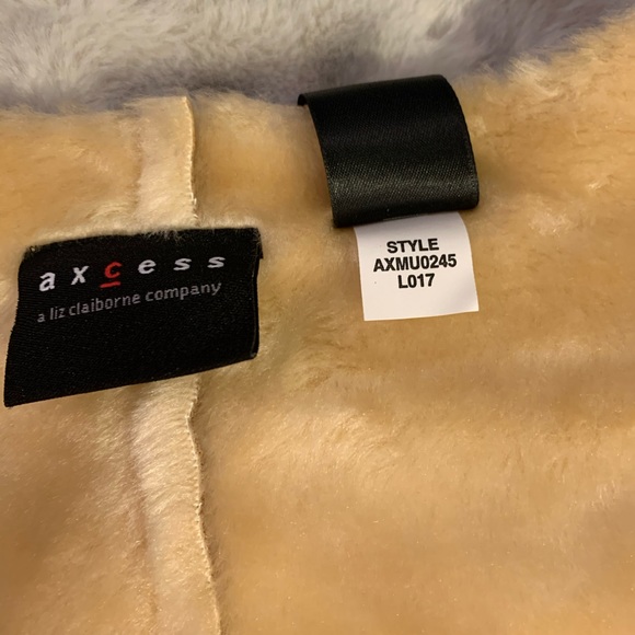 Axcess | Jackets & Coats | Axcess Brand Sheepskin Looking Jacket Xl ...